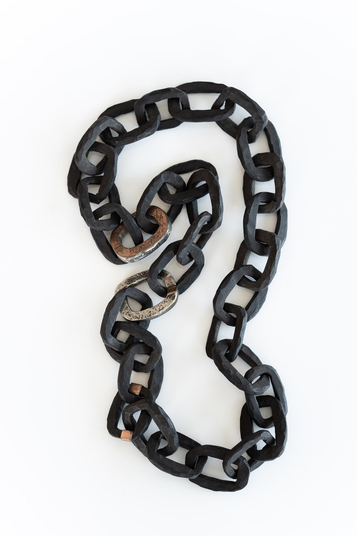 Lou Zeldis Wood Chain Necklace | Garmentory