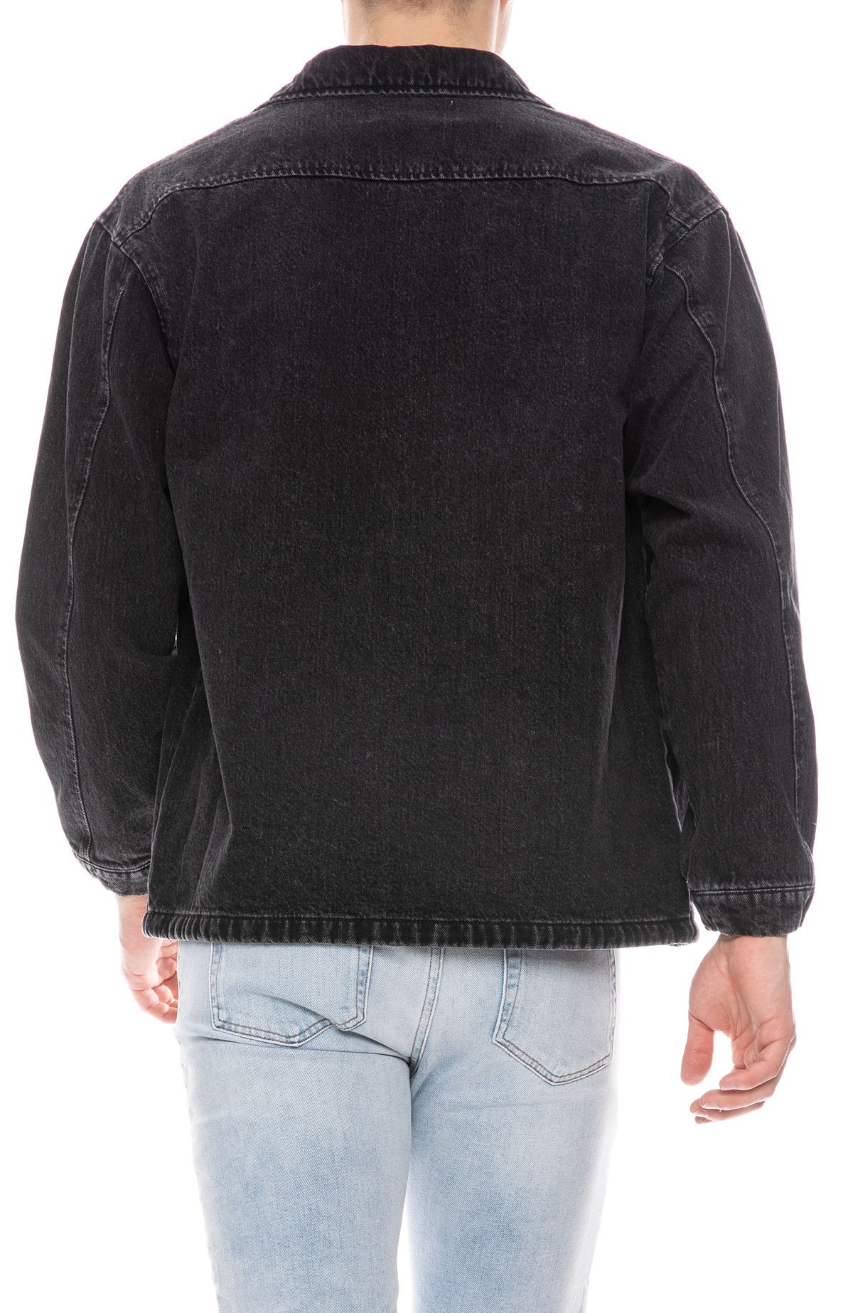 Vintage Denim Coach Jacket - Black | Garmentory