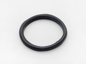 Valet Studio Creole Bangle - Black | Garmentory