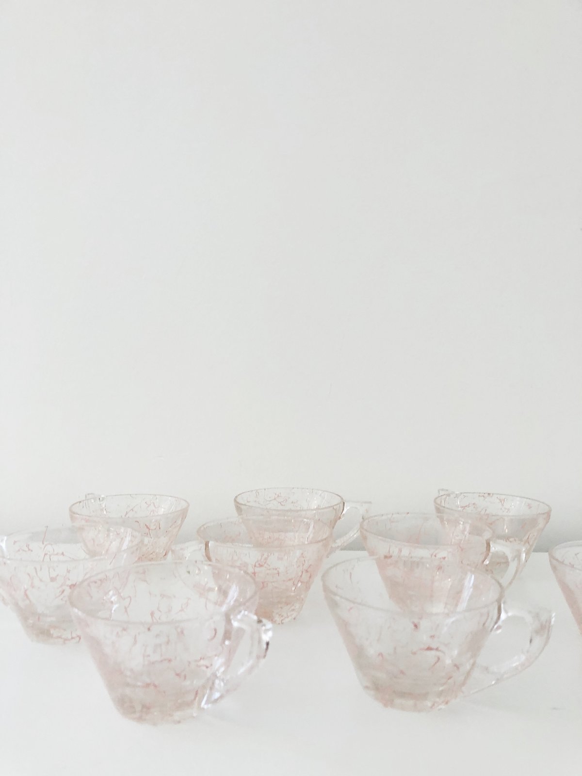 Ri-Ri-Ku Vintage SPLATTER PUNCH BOWL SET - PINK | Garmentory