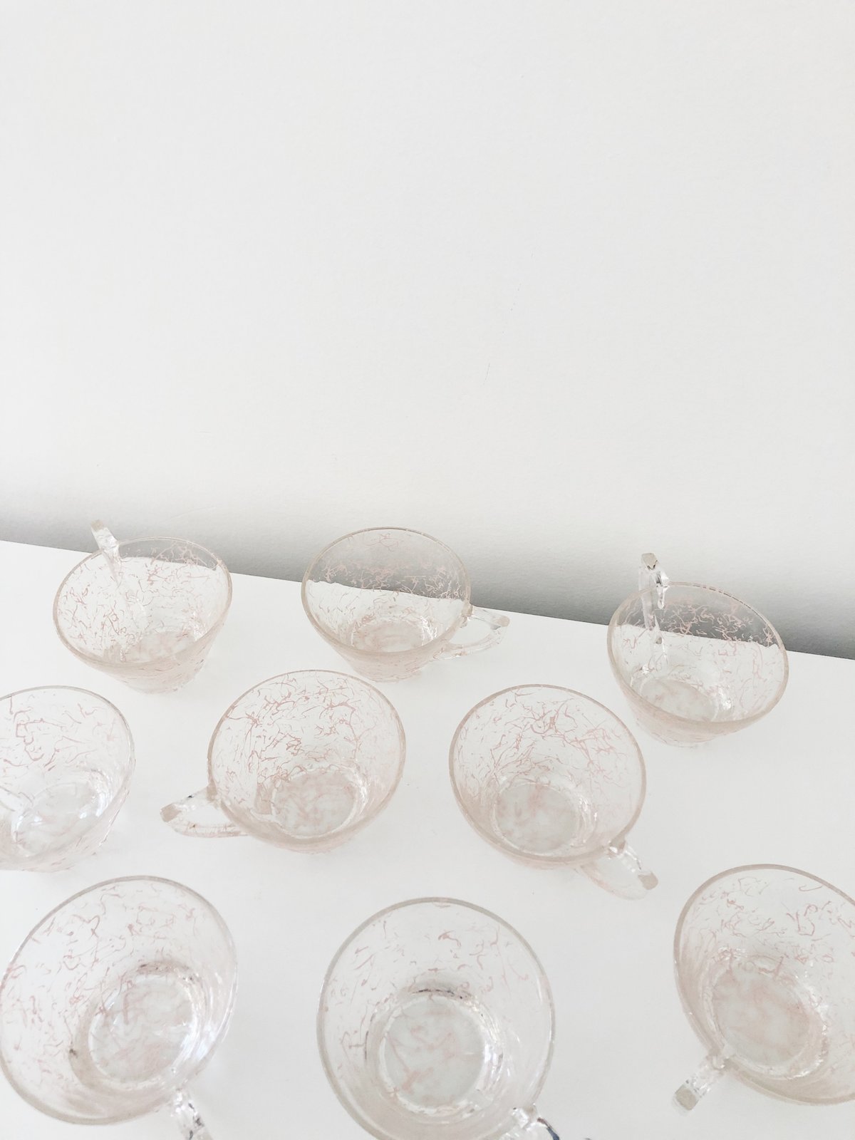 Ri-Ri-Ku Vintage SPLATTER PUNCH BOWL SET - PINK | Garmentory