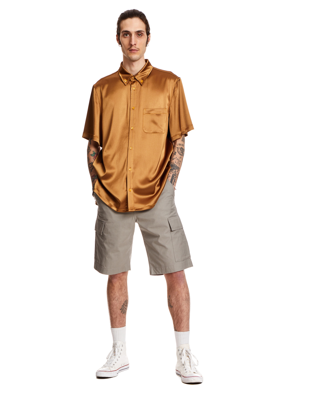 Sies Marjan Triacetate Shirt - Gold | Garmentory