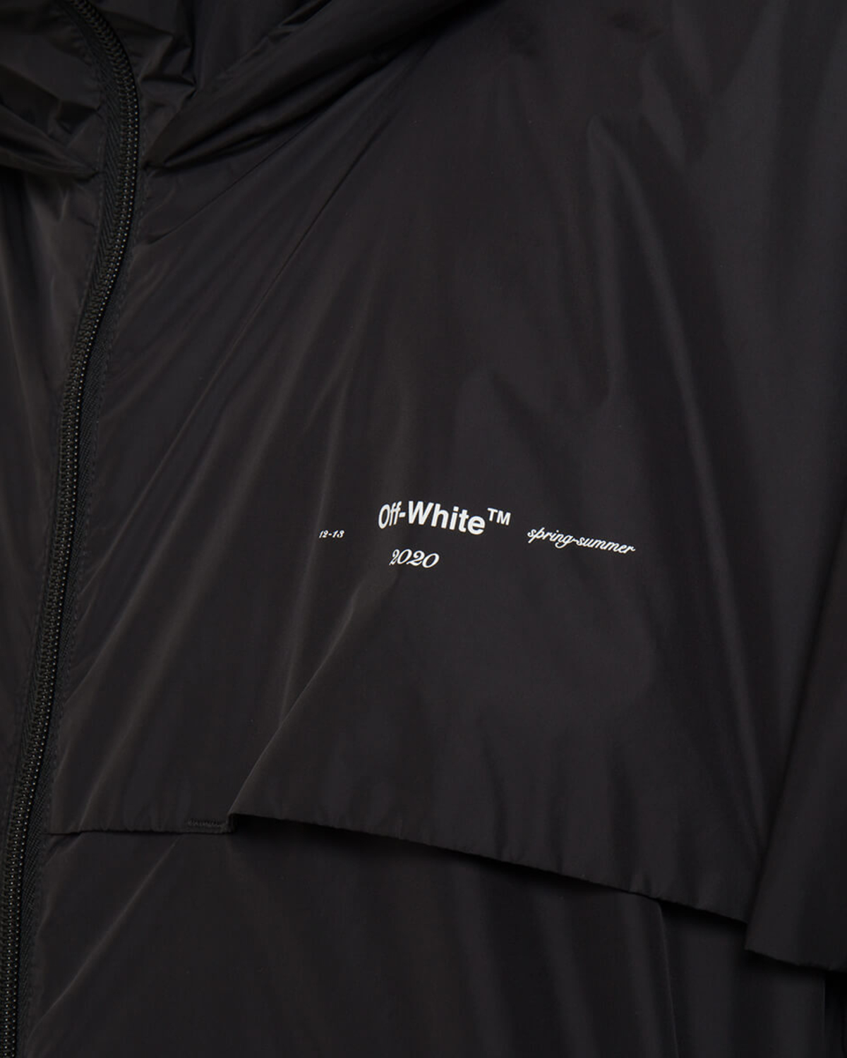 Off-White Nylon K-Way - Black | Garmentory