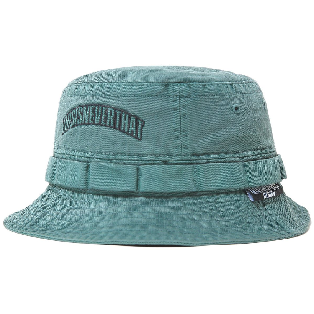 ThisIsNeverThat Overdyed Jungle Bucket Hat - Green | Garmentory