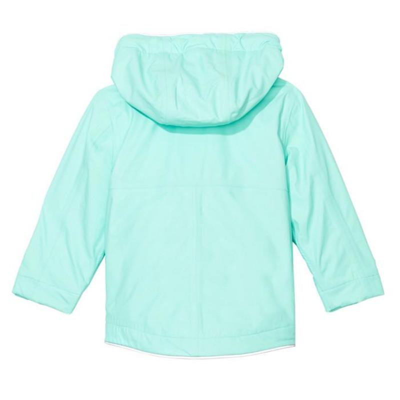 Kids Trout Rainwear Rain Jacket - Turquoise | Garmentory