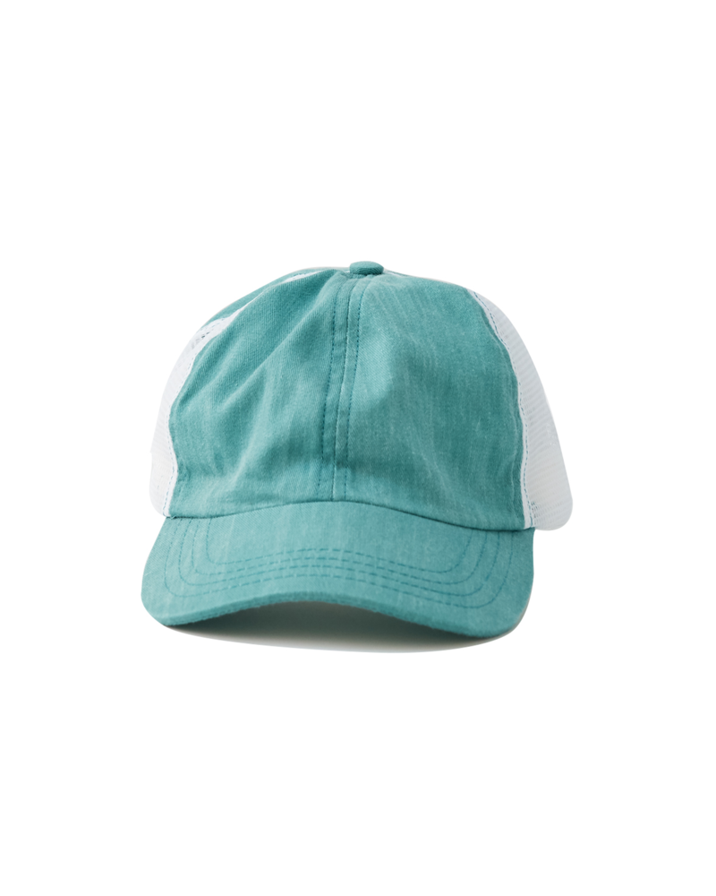 Corridor Vented Trucker Cap - Teal | Garmentory