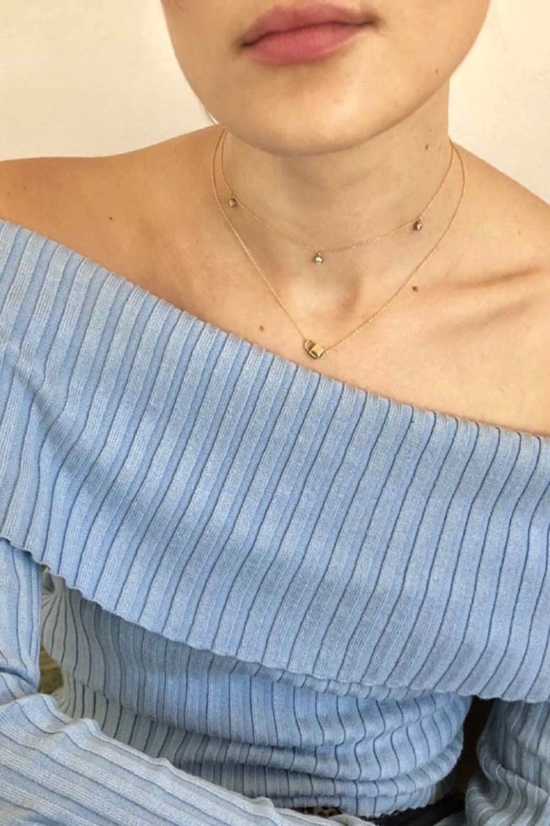 Thatch Bella Lock Necklace - 14k Gold | Garmentory