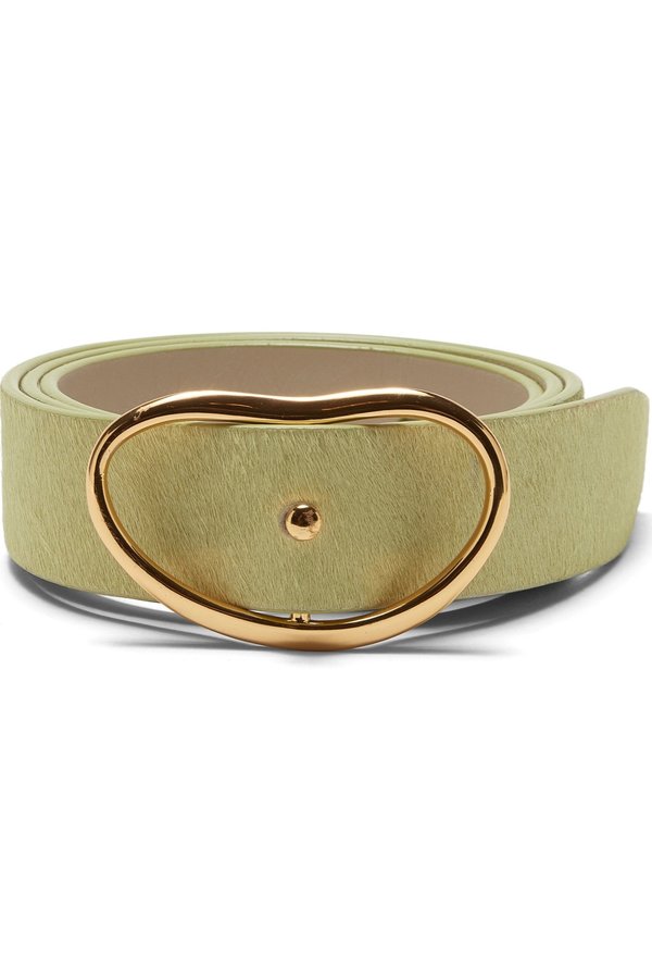 Lizzie Fortunato Wide Georgia Belt - Pistachio | Garmentory