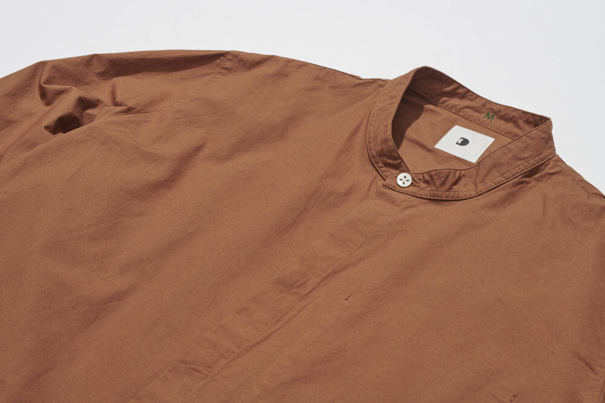 Delikatessen Cotton Zen Shirt - Rusty | Garmentory