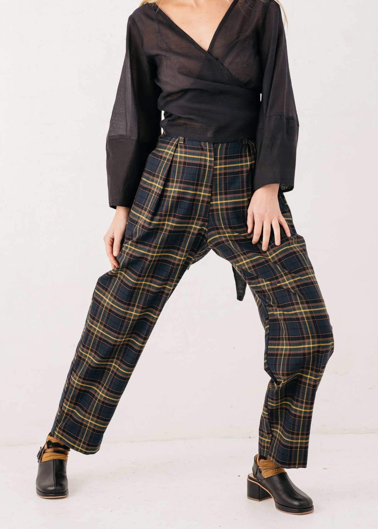 FME Apparel The Stellar Fleece Pant - Tartan | Garmentory