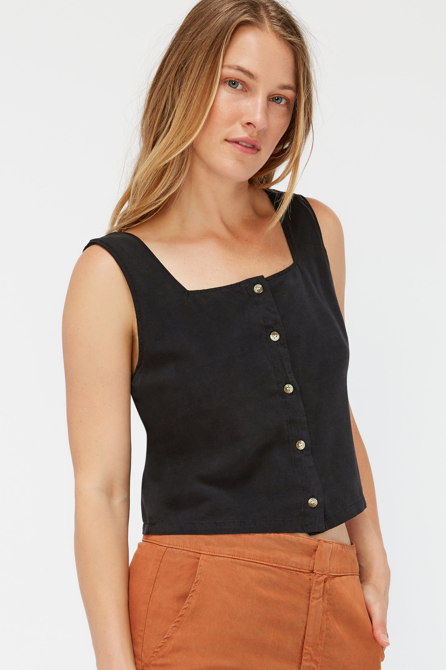 Lacausa Linnie Top - Tar | Garmentory