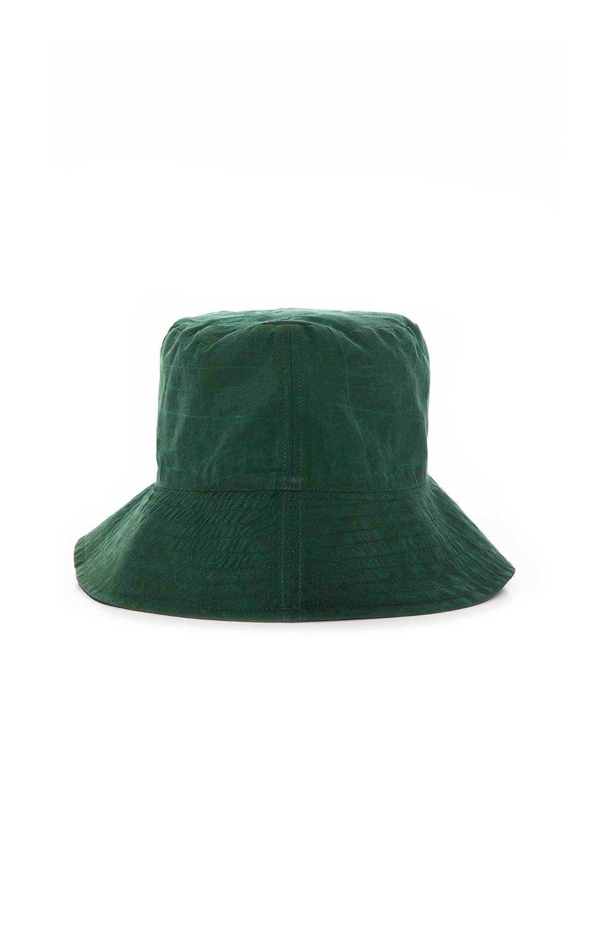 ZIRAN Reversible Bucket Hat - GREEN TURTLE/BLUE SNAKE | Garmentory