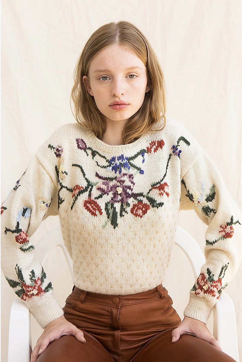 Tach Clothing Tach Gardenia Sweater | Garmentory