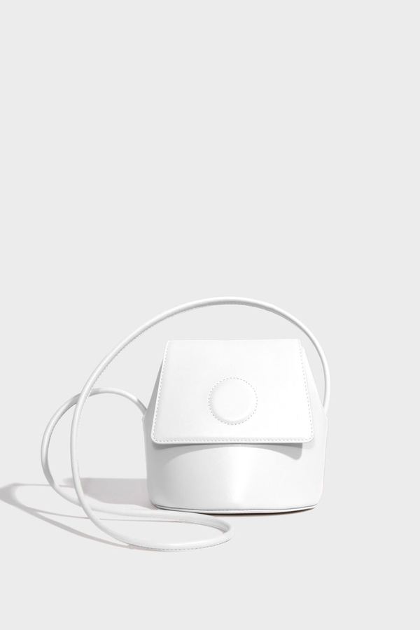 Modern Weaving Petite Trapeze Bucket - Optic | Garmentory