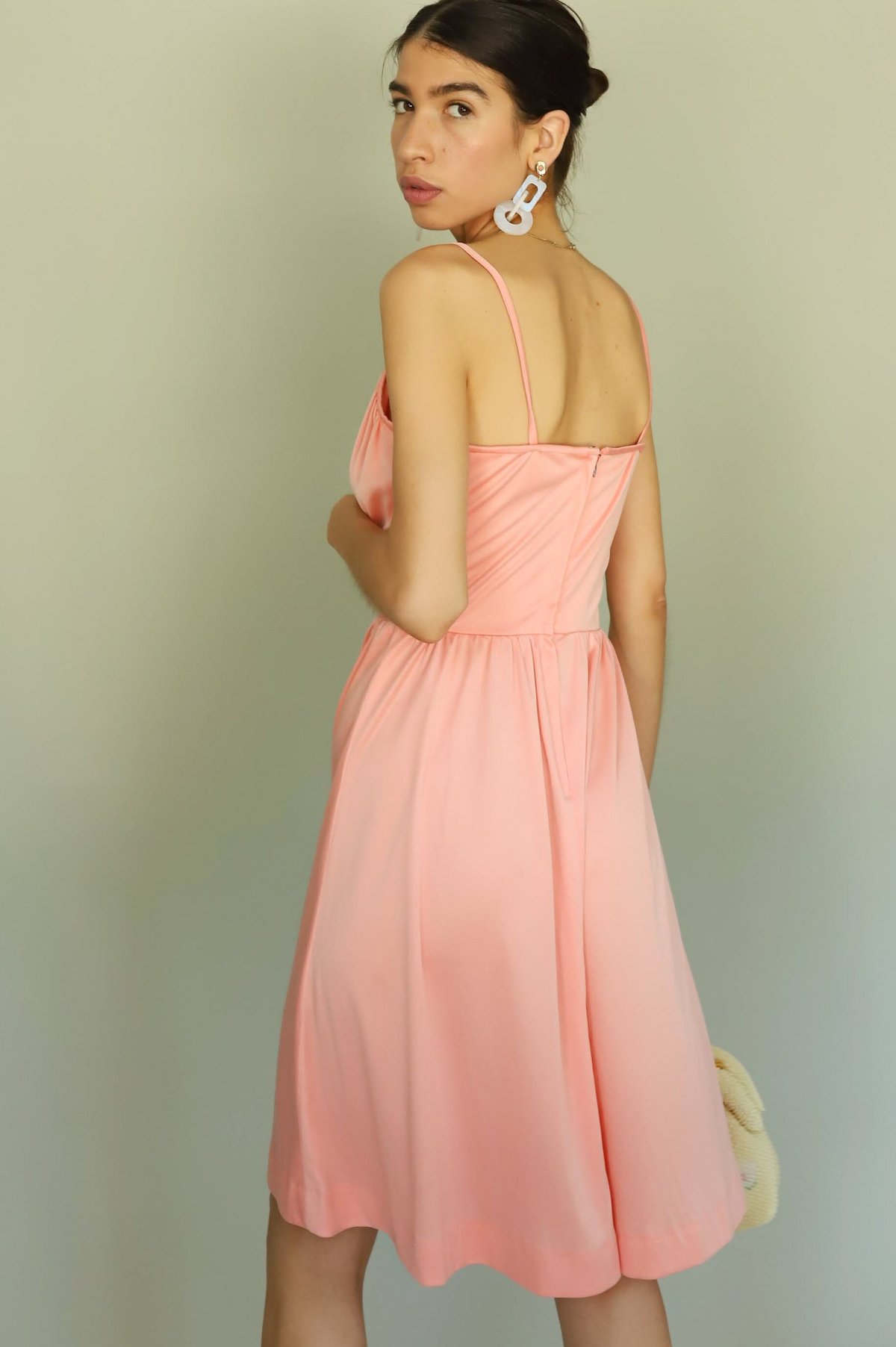 Vintage 70s Disco Dress - Pink | Garmentory