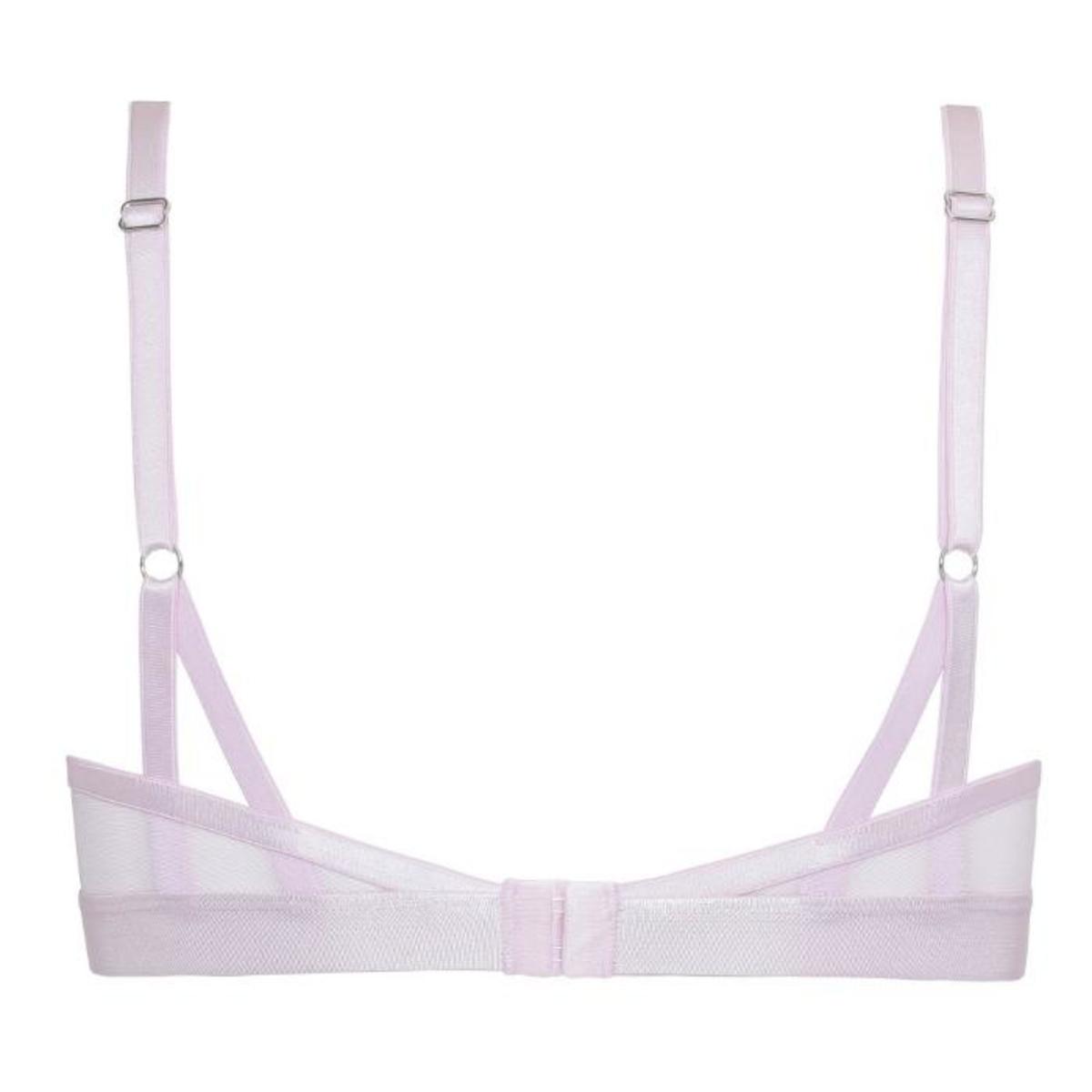 Moons & Junes Venus Wireless Keyhole Bra - Lavender | Garmentory