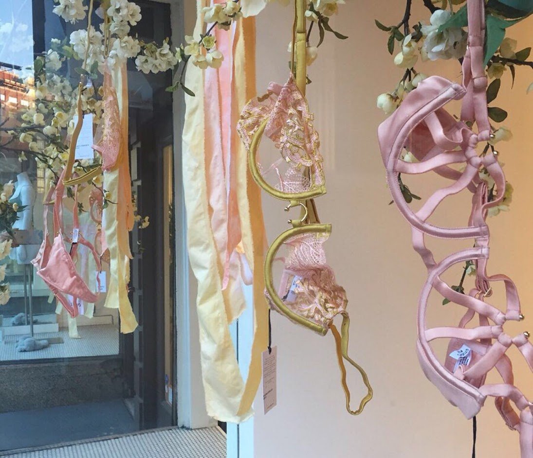 Studio Pia: Clea Cage Bra - Coral | Garmentory