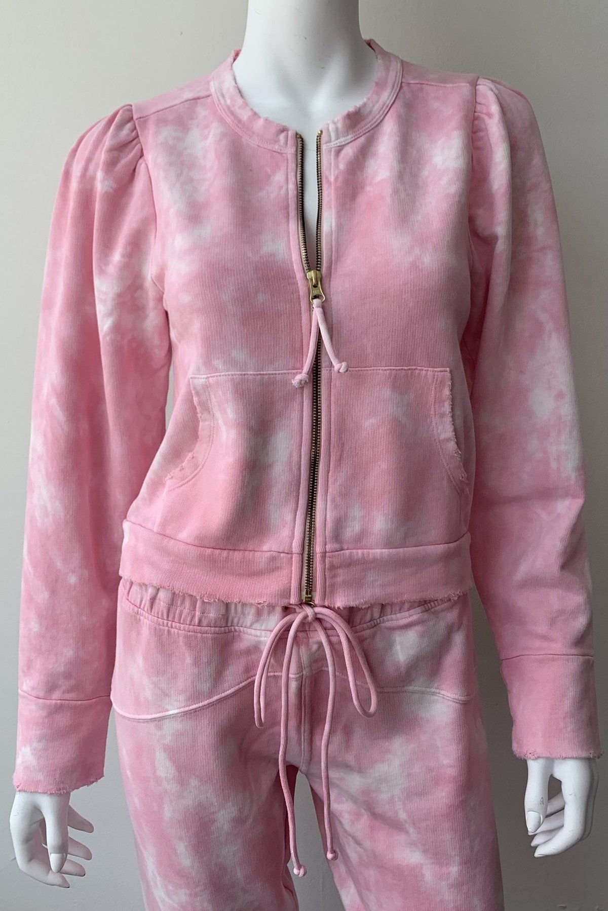 LoveShackFancy Minnow Jacket - Blossom Pink Hand Dye | Garmentory