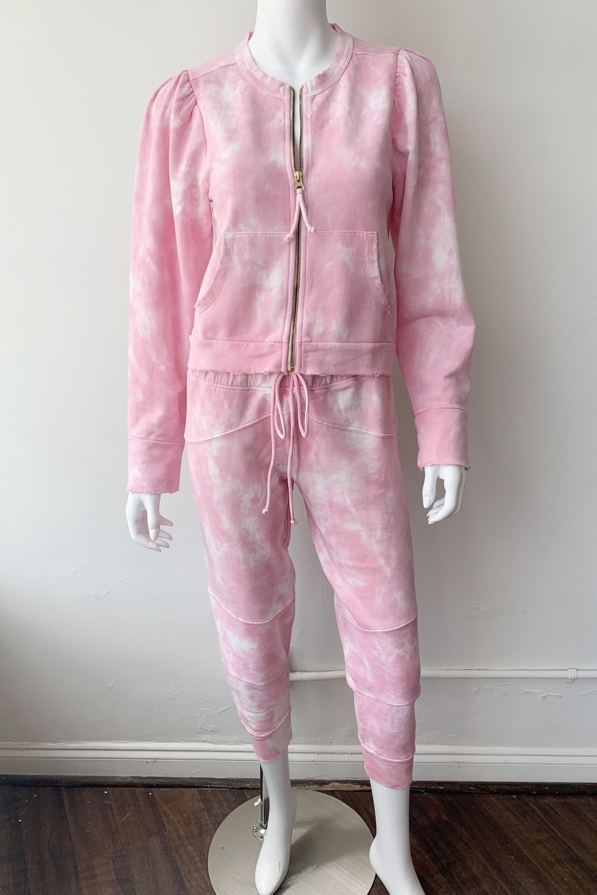 LoveShackFancy Minnow Jacket - Blossom Pink Hand Dye | Garmentory