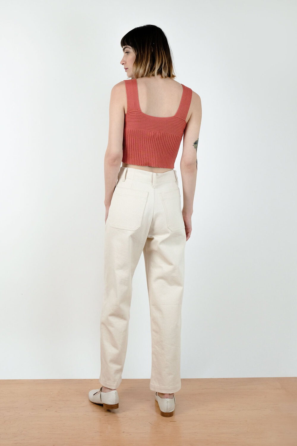 Micaela Greg Arc Tank - Punch | Garmentory