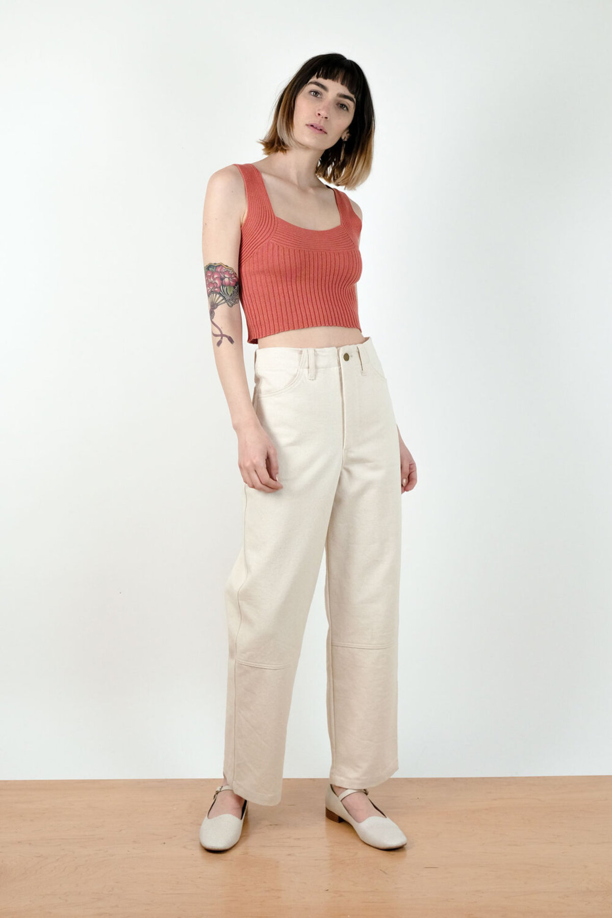 Micaela Greg Arc Tank - Punch | Garmentory