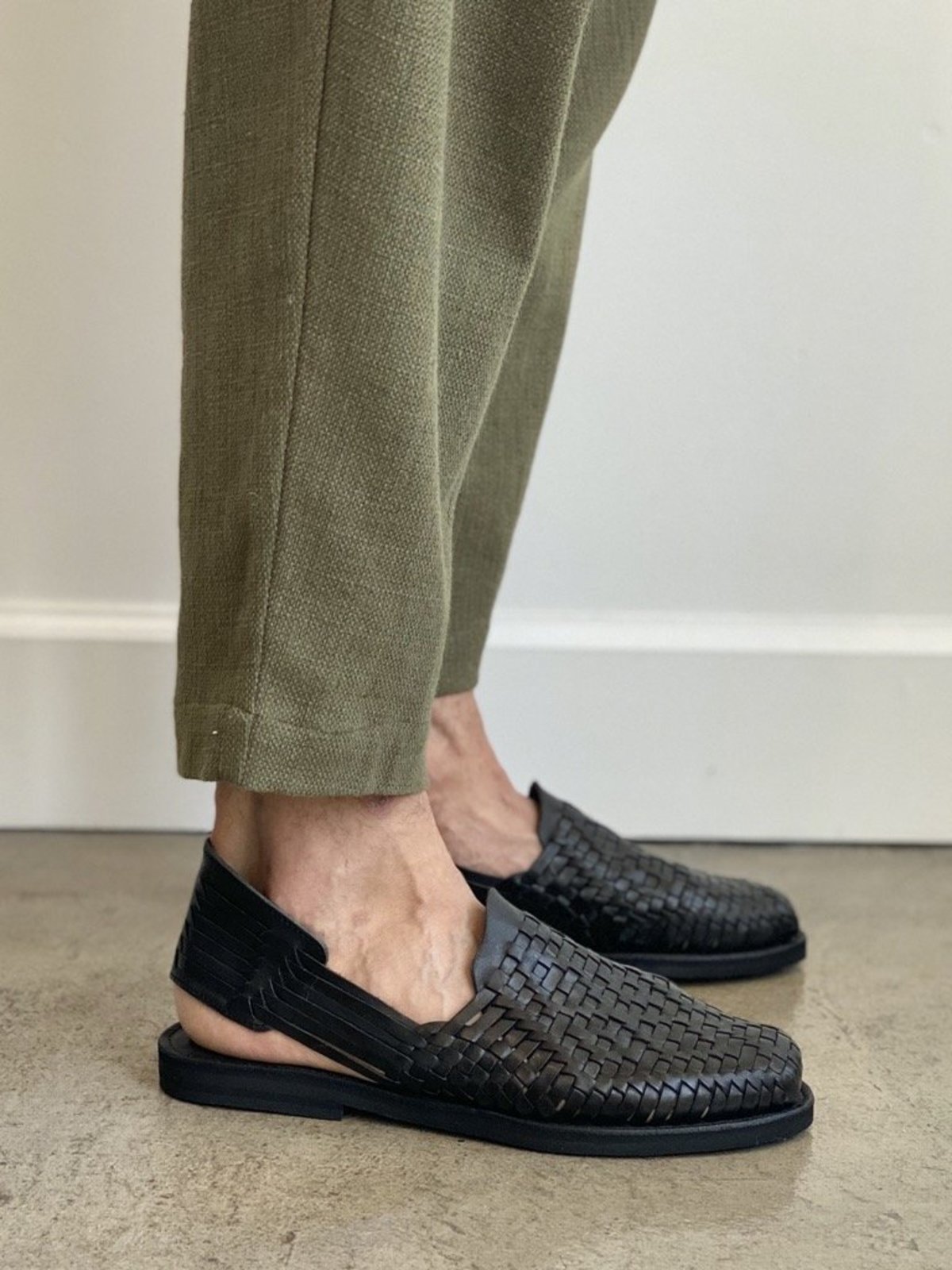 Chamula Men's Rio Grande Huarache Black | Garmentory