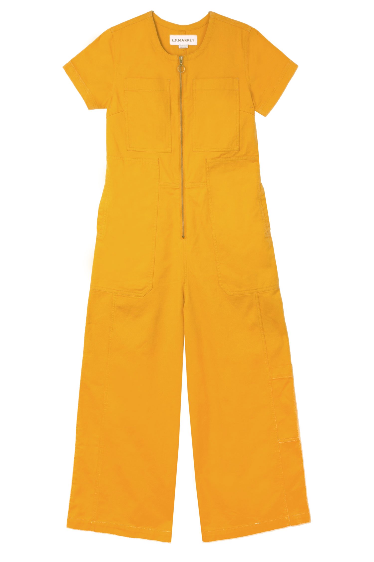 L.F. Markey Felix Boilersuit - Saffron | Garmentory