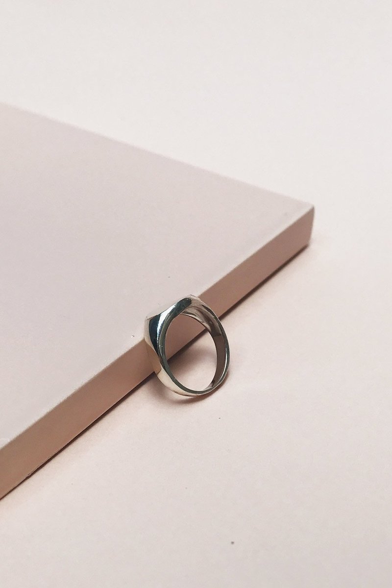 Tarin Thomas Arthur Signet Ring - Silver | Garmentory