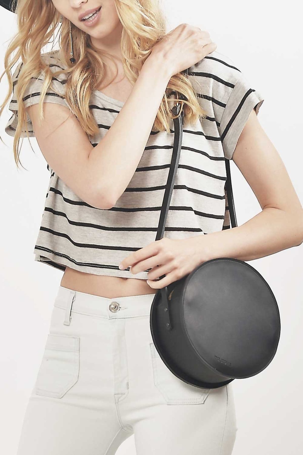 The Stowe Elliot Circle Bag - Black | Garmentory