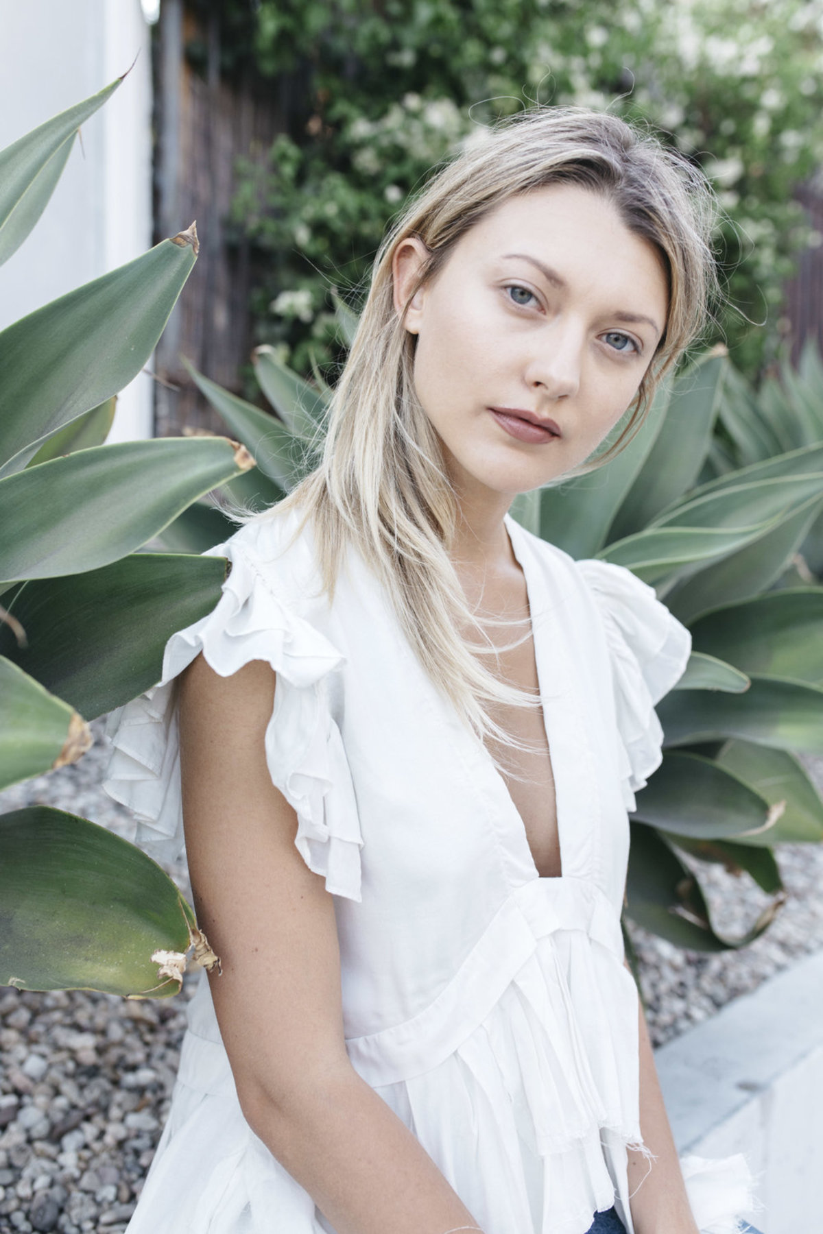 Maria Stanley The Mariah Blouse - Blue | Garmentory