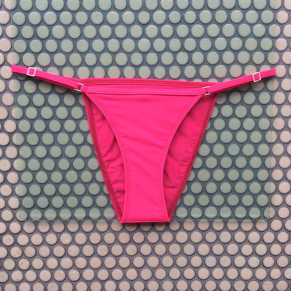Minimale Animale Mirage Solid Bikini Bottom - Vivid Pink | Garmentory