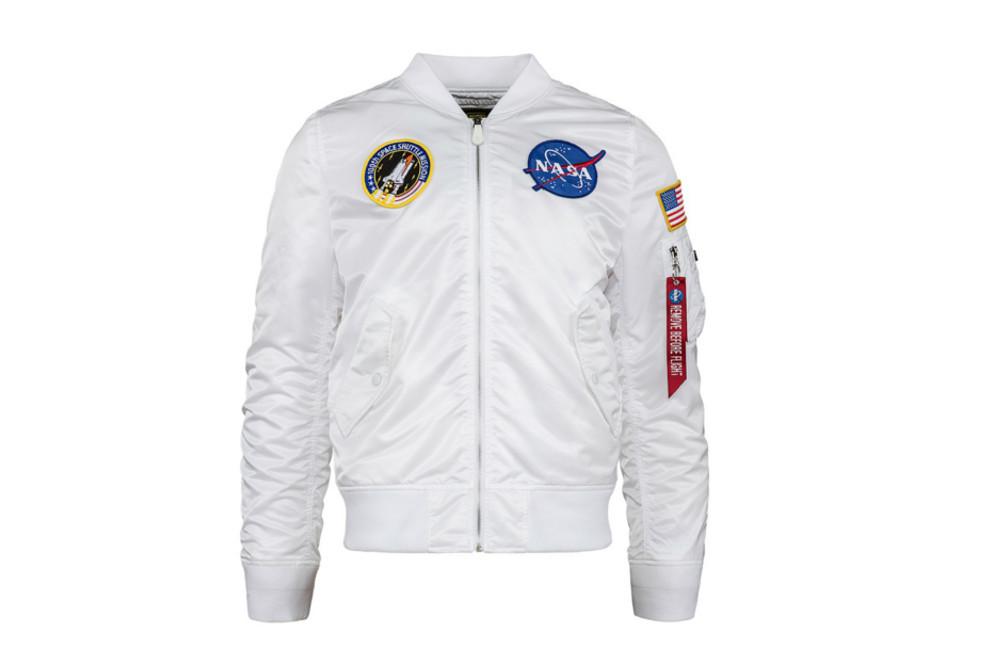 Alpha Industries L-2B Nasa White Jacket Men | Garmentory