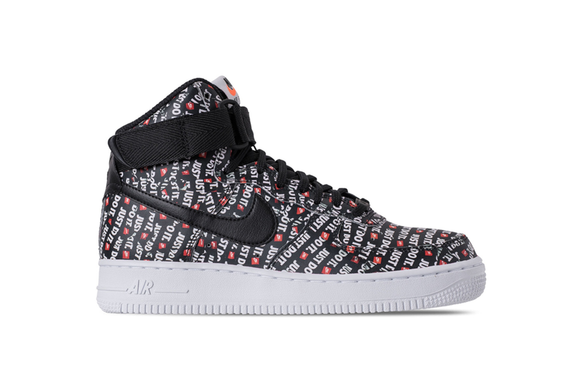 Nike Air Force 1 High Just Do It Pack Black AQ9648-001 | Garmentory