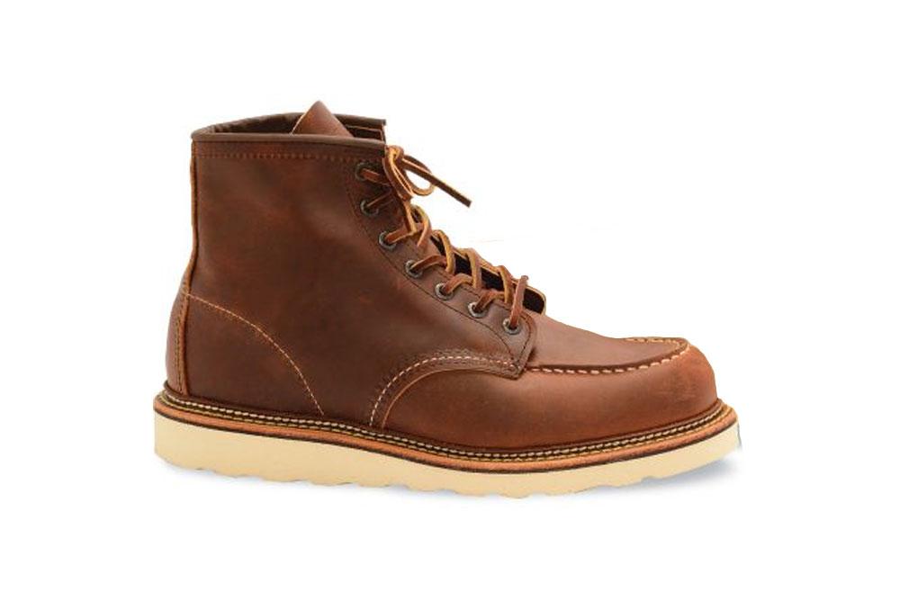 Red Wing Shoes Classic Moc boot - Copper Rough | Garmentory