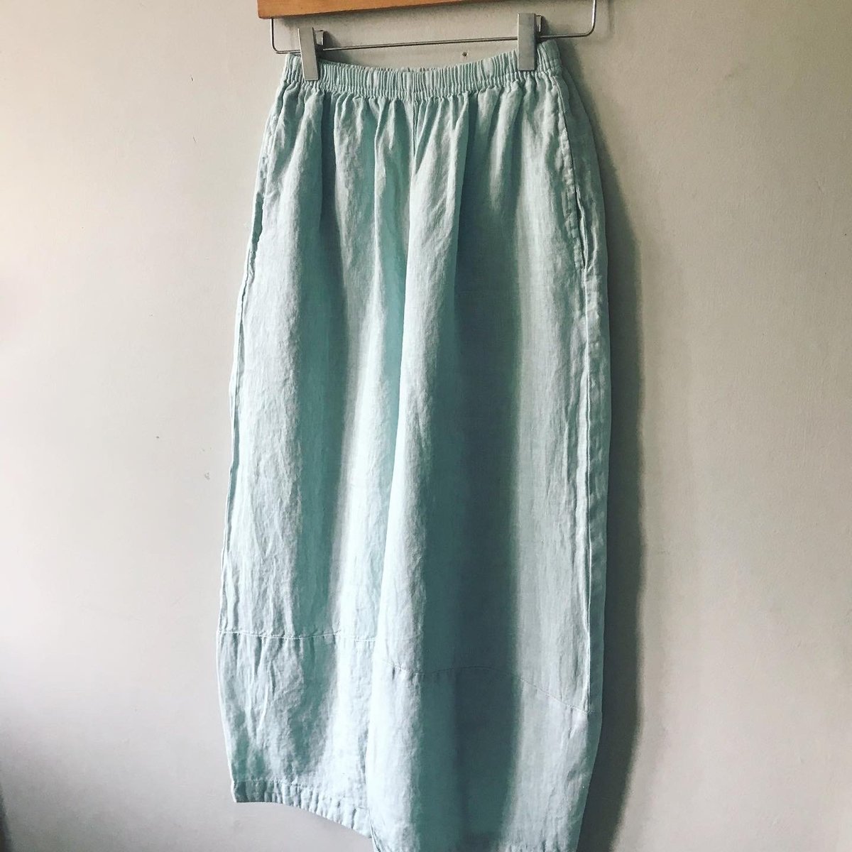 cut-loose Hanky Linen Hi-Lo Tank - Crystal | Garmentory