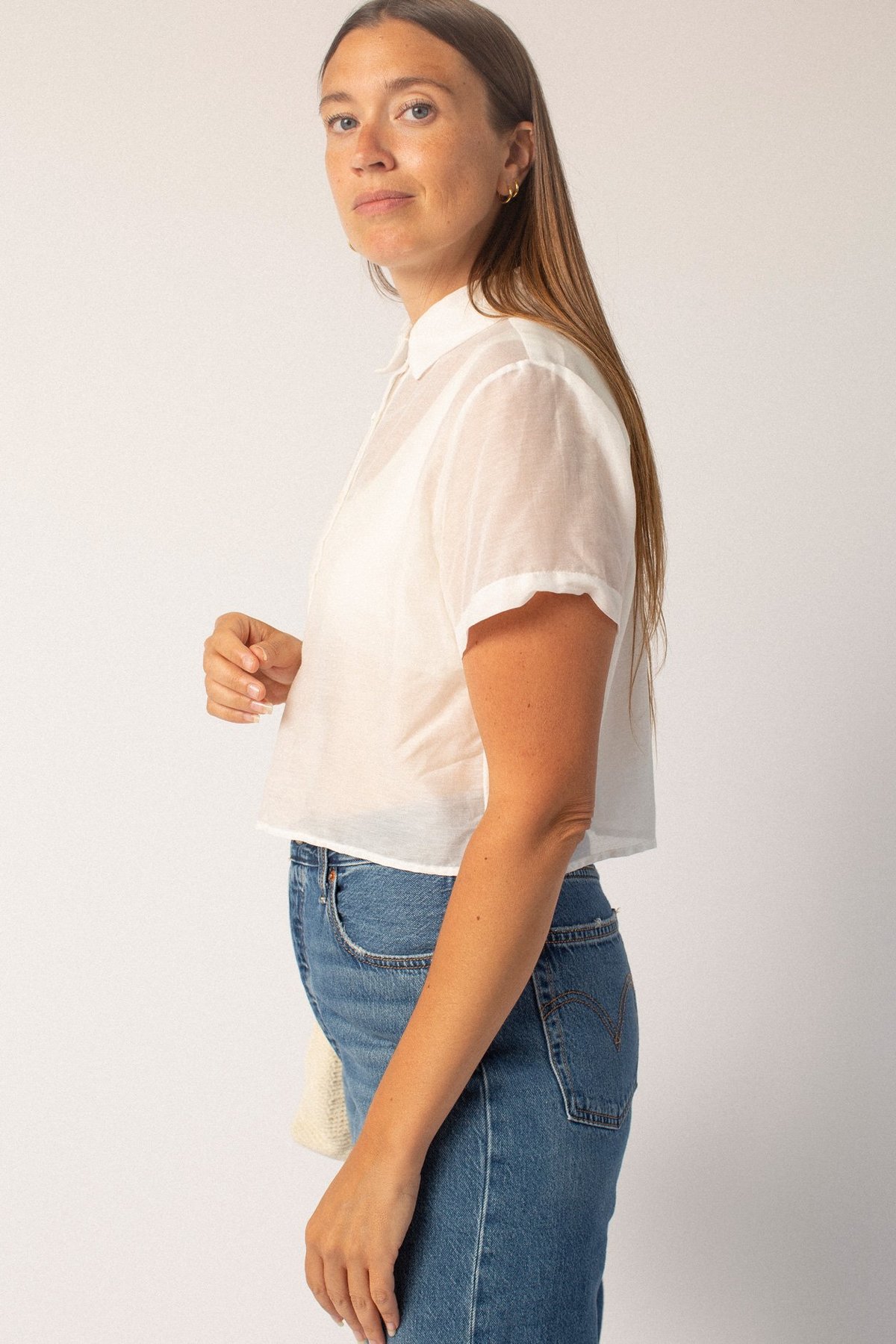 Angie Bauer Neada Top - Cream | Garmentory