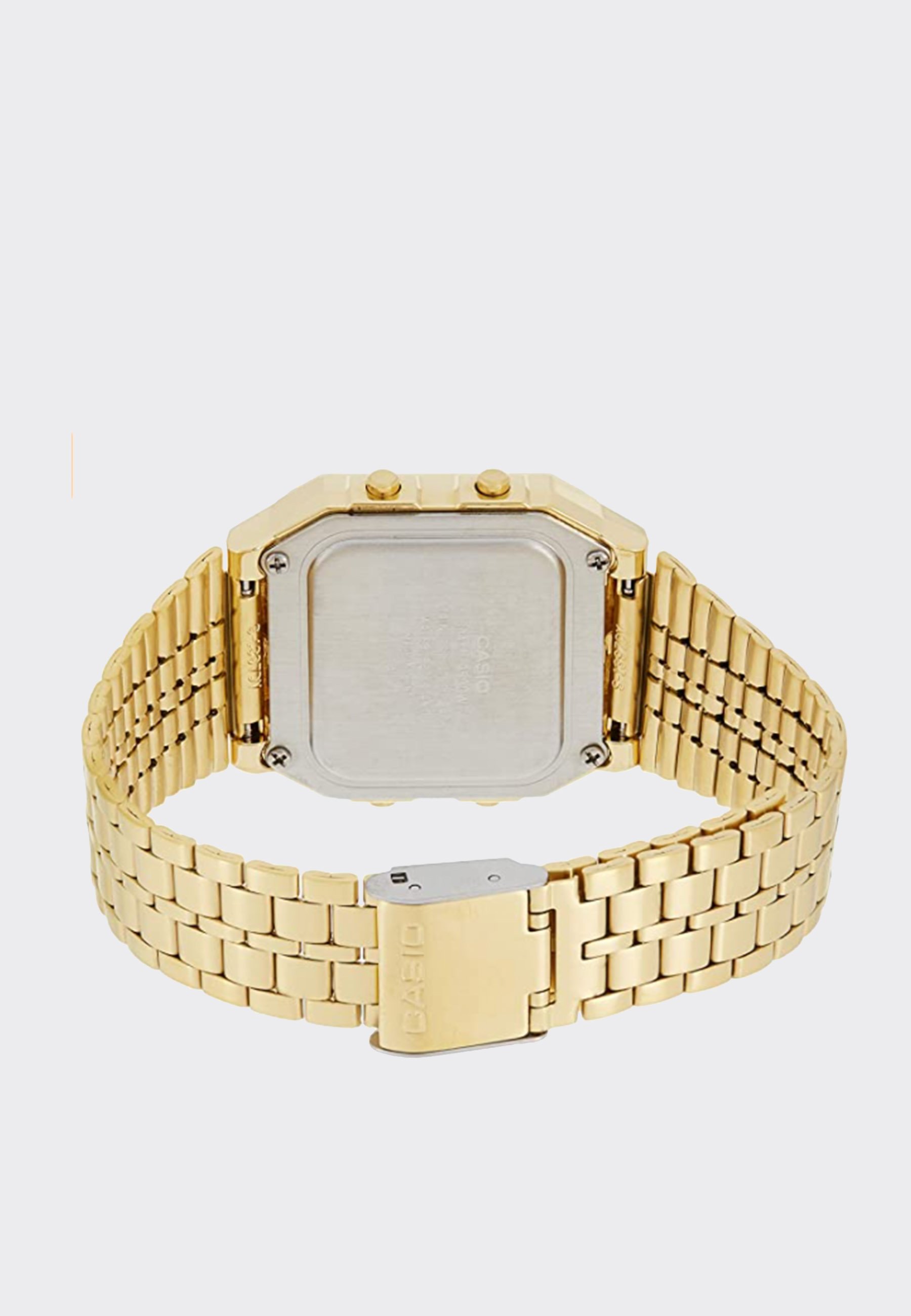 Casio Classic Digital World Map Watch - Gold | Garmentory