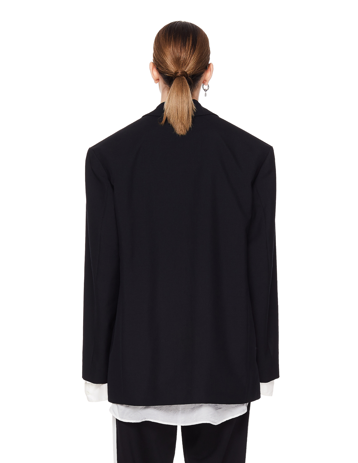 Balenciaga Uniform Embroidered Jacket - Black | Garmentory