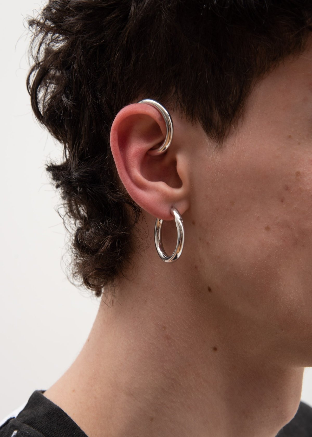 Alan Crocetti Loophole Ear Set - Silver | Garmentory