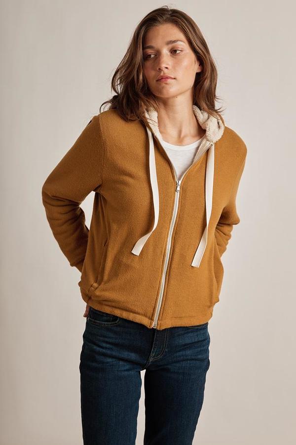 Velvet Molly Hoodie Jacket - Bronze | Garmentory