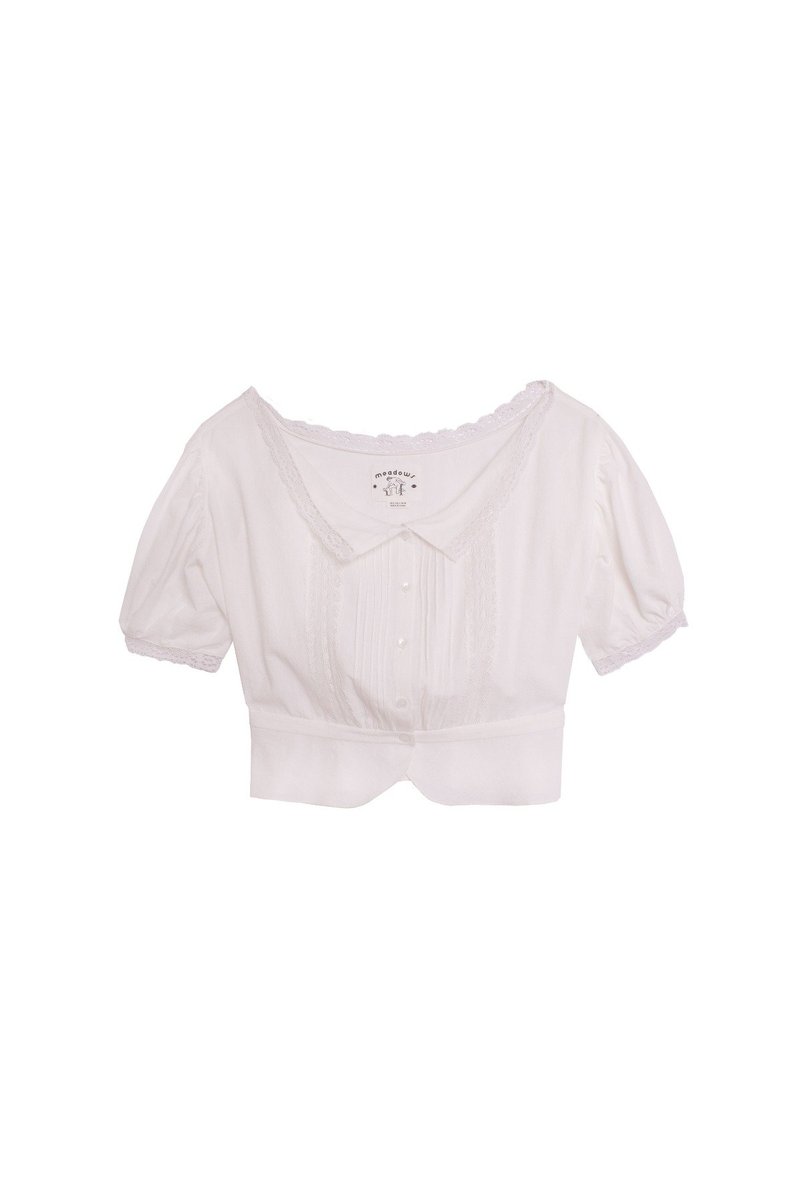 MEADOWS MALLOW SHIRT - WHITE | Garmentory