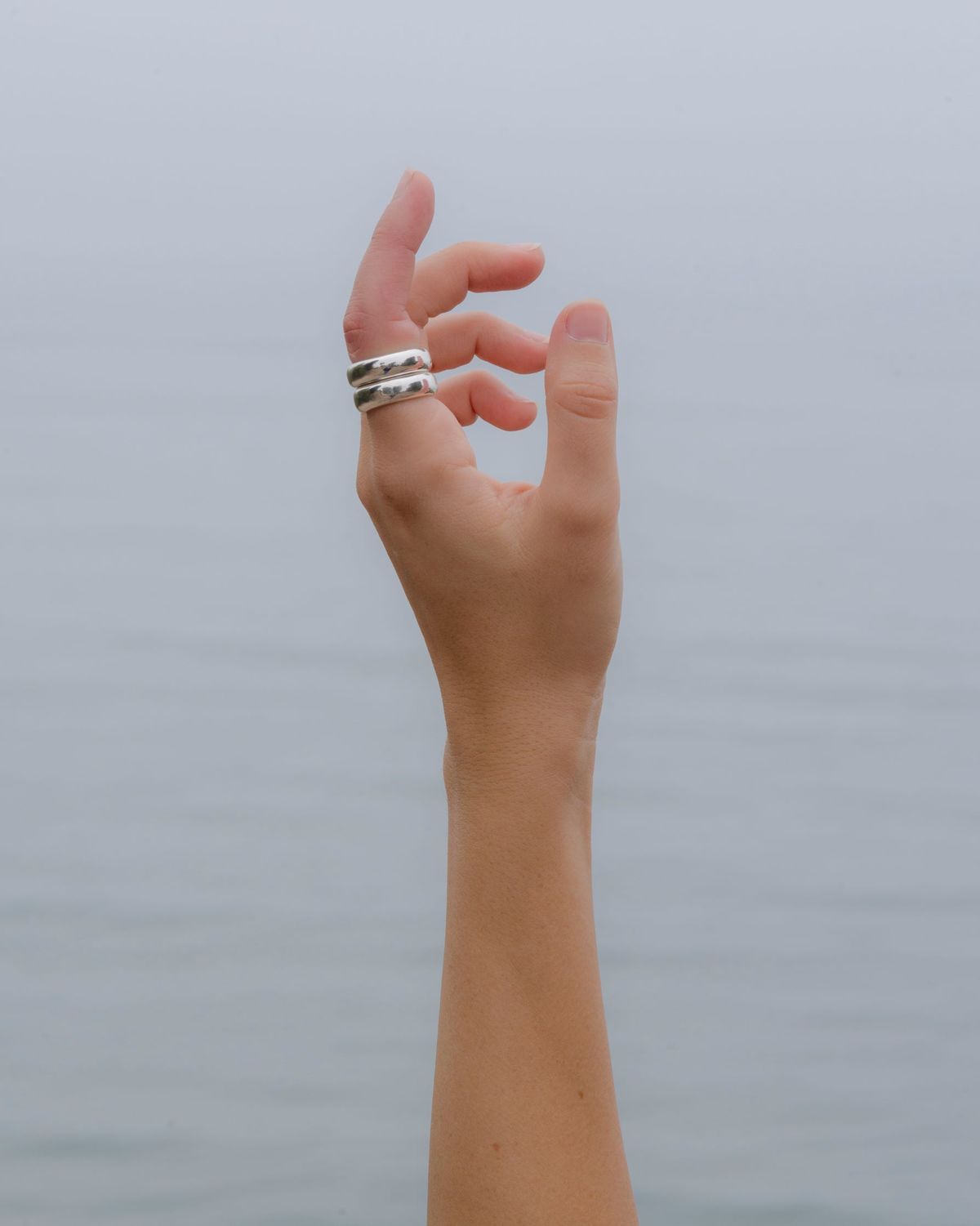 Common Muse Alma Stack Ring - Silver | Garmentory