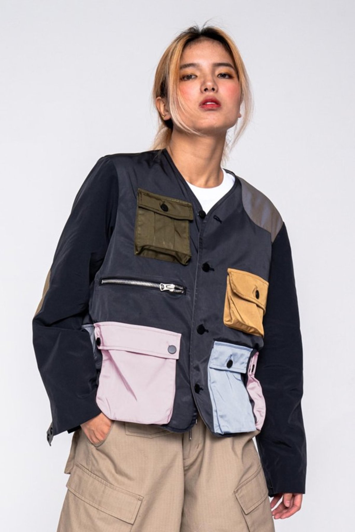 FRIED RICE SS20 POCKET JACKET - MULTI | Garmentory