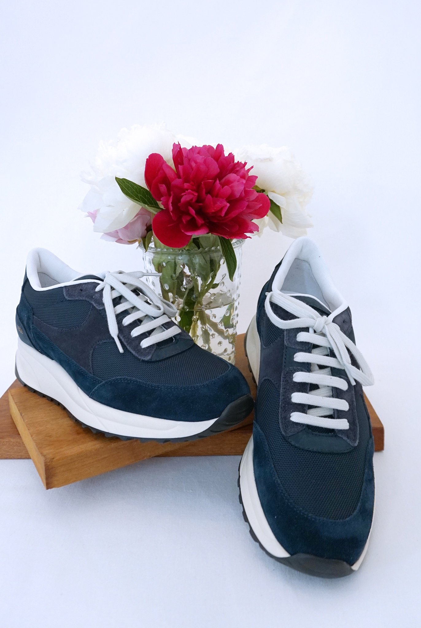 COMMON PROJECTS Track Classic Multi Sneaker - Navy | Garmentory