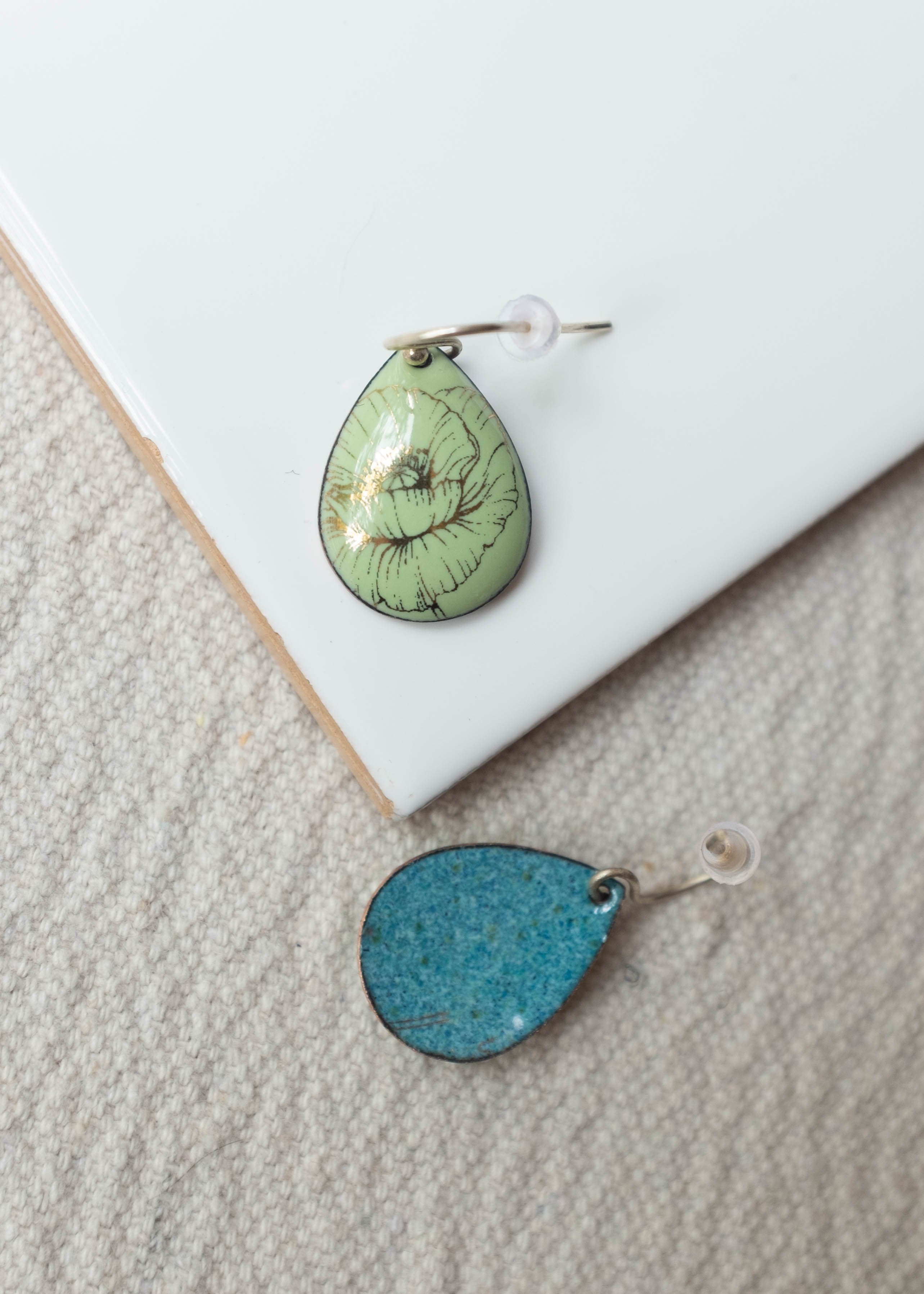 Magpie Mouse Tear Drop Earrings | Garmentory