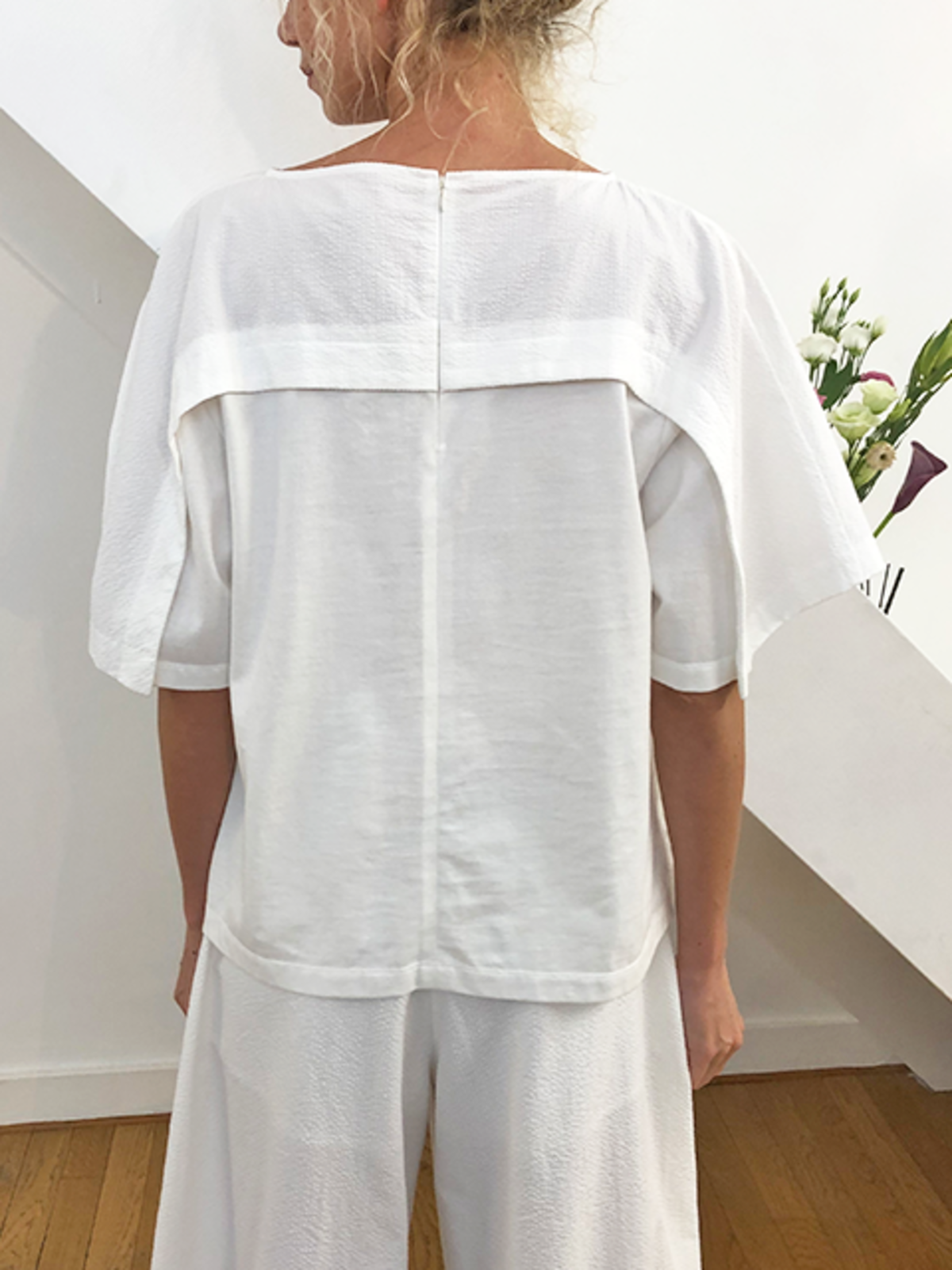 AKIRA NAKA Aisha Top - White | Garmentory
