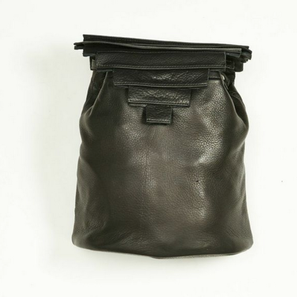 Collina Strada Novella Medium Bag Black Leather | Garmentory