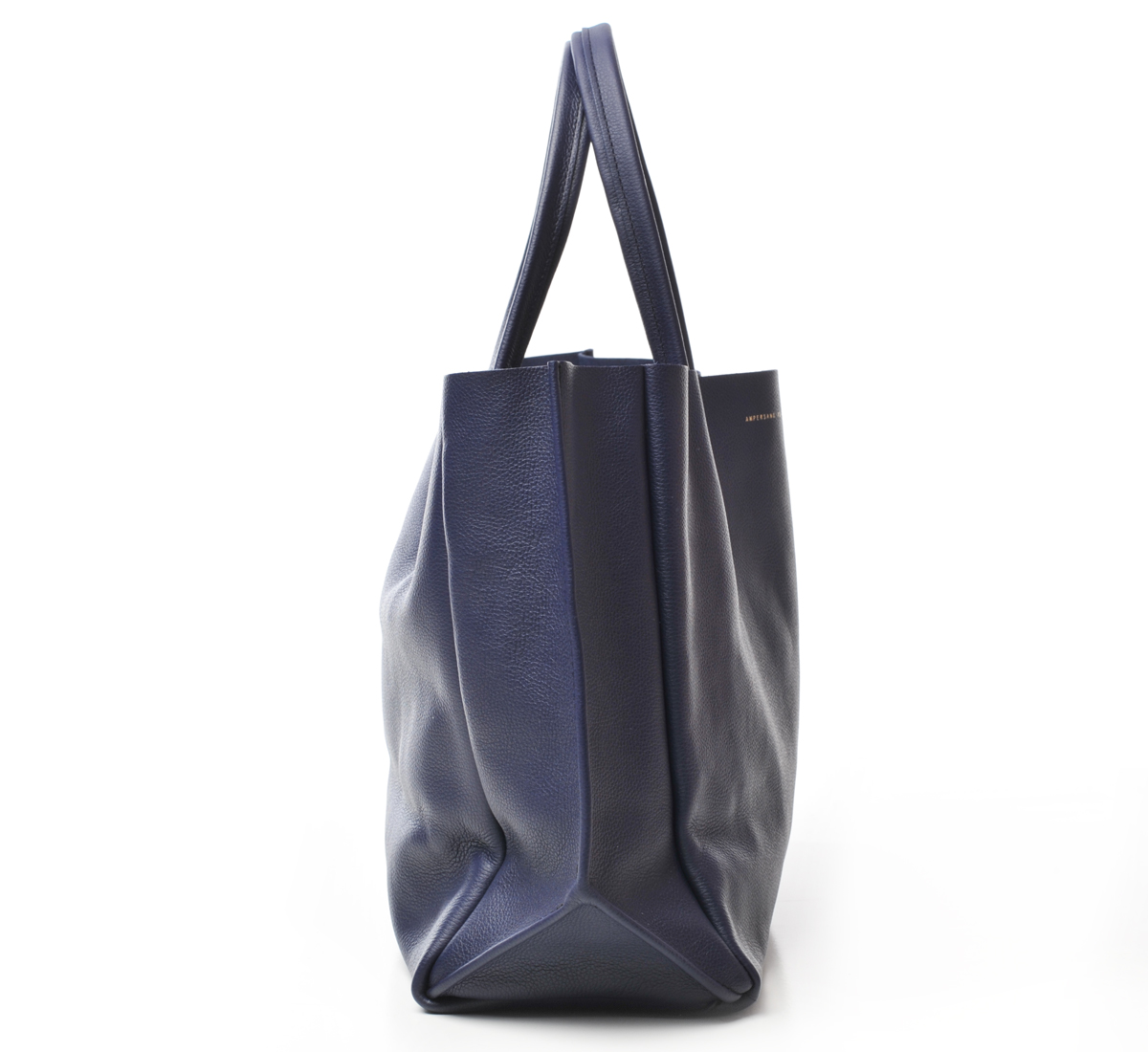 Ampersand As Apostrophe Midnight Blue Soft Sideways Tote | Garmentory