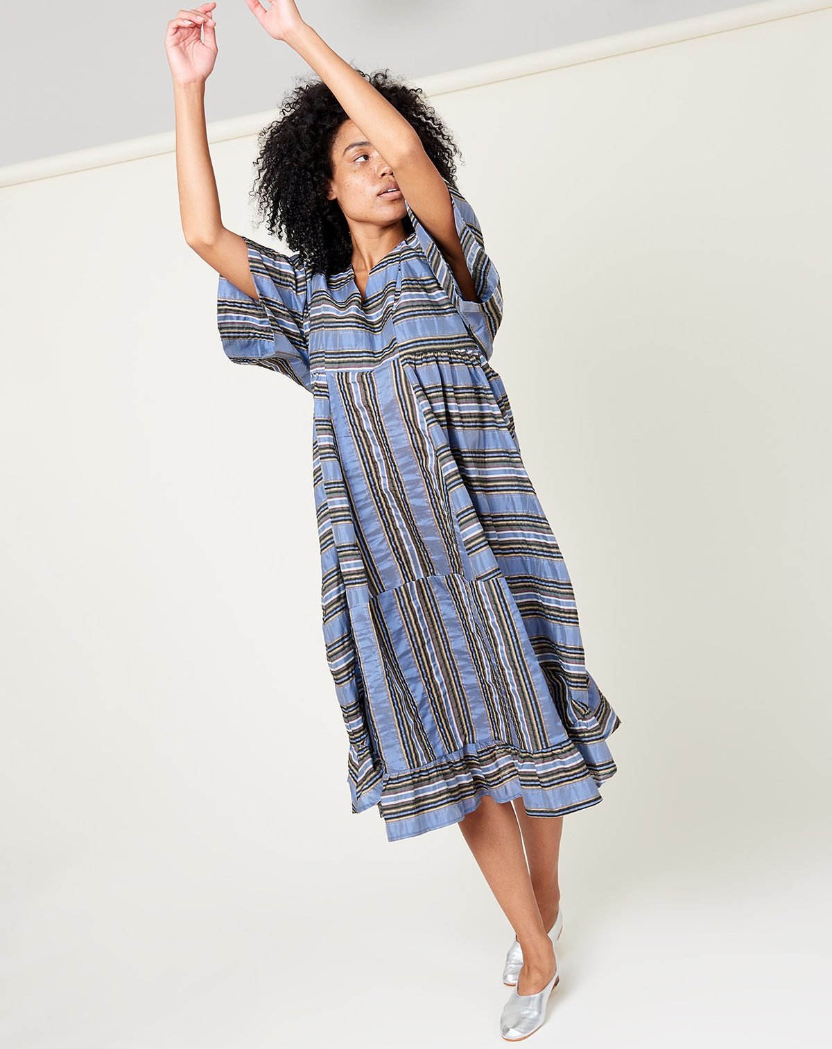 Henrik Vibskov Prawn Dress - Multistripe | Garmentory