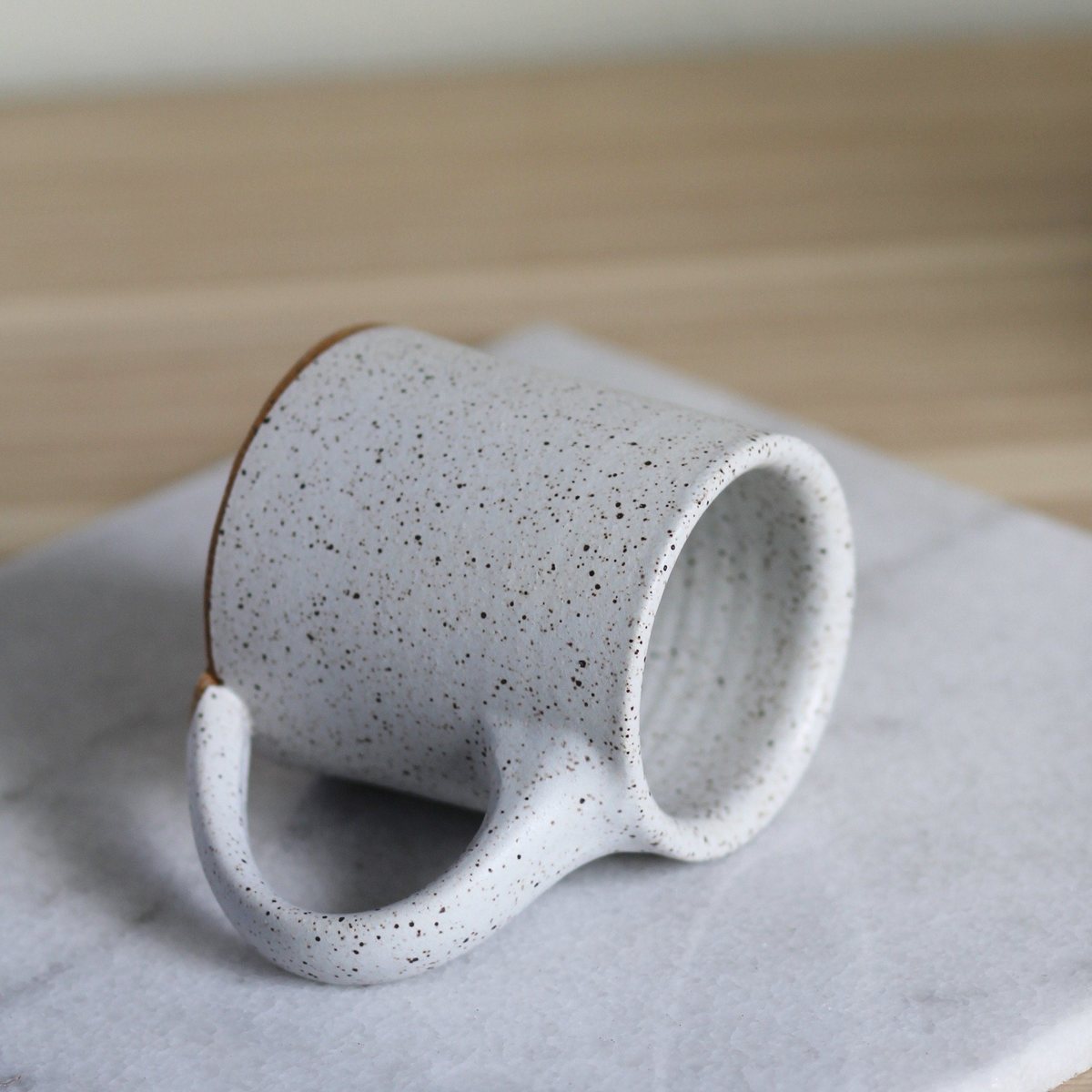 ARTISAN ARTIFACTS Speckled Mug - White | Garmentory